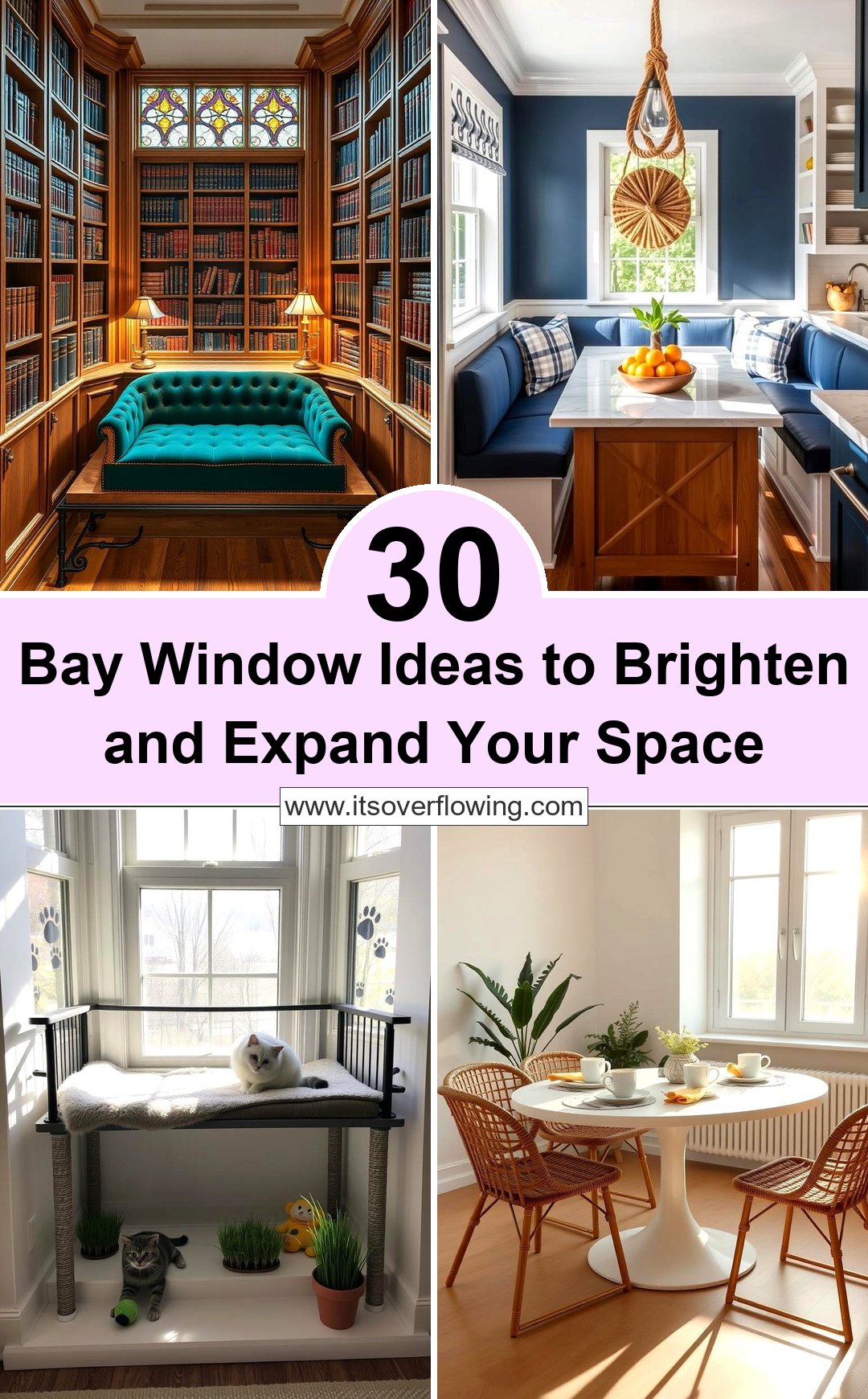 30 Bay Window Ideas to Brighten and Expand Your Space