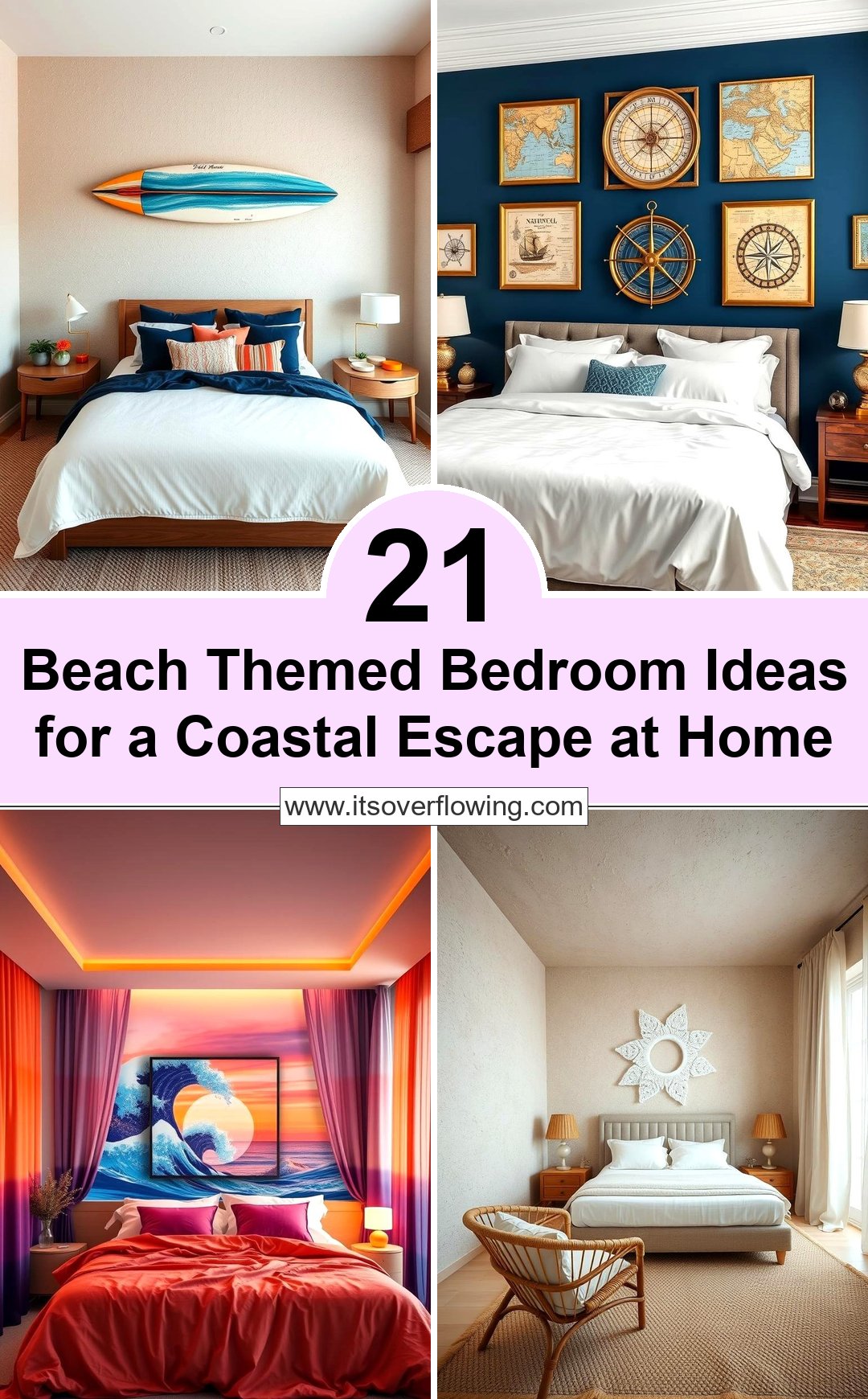 21 Beach Themed Bedroom Ideas for a Coastal Escape at Home