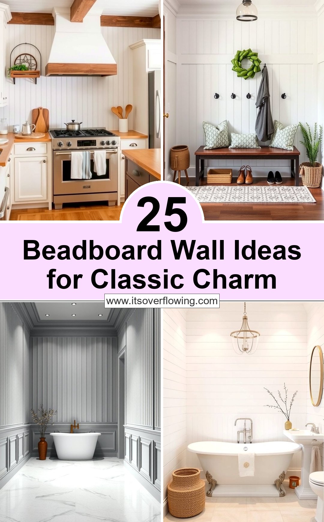25 Beadboard Wall Ideas for Classic Charm