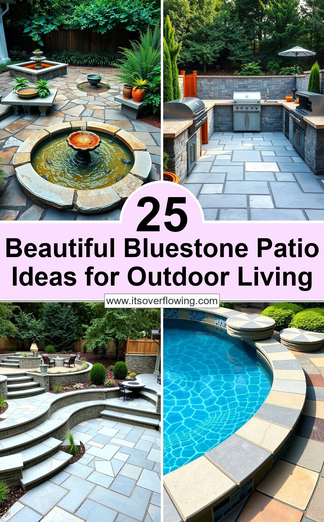 25 Beautiful Bluestone Patio Ideas for Outdoor Living
