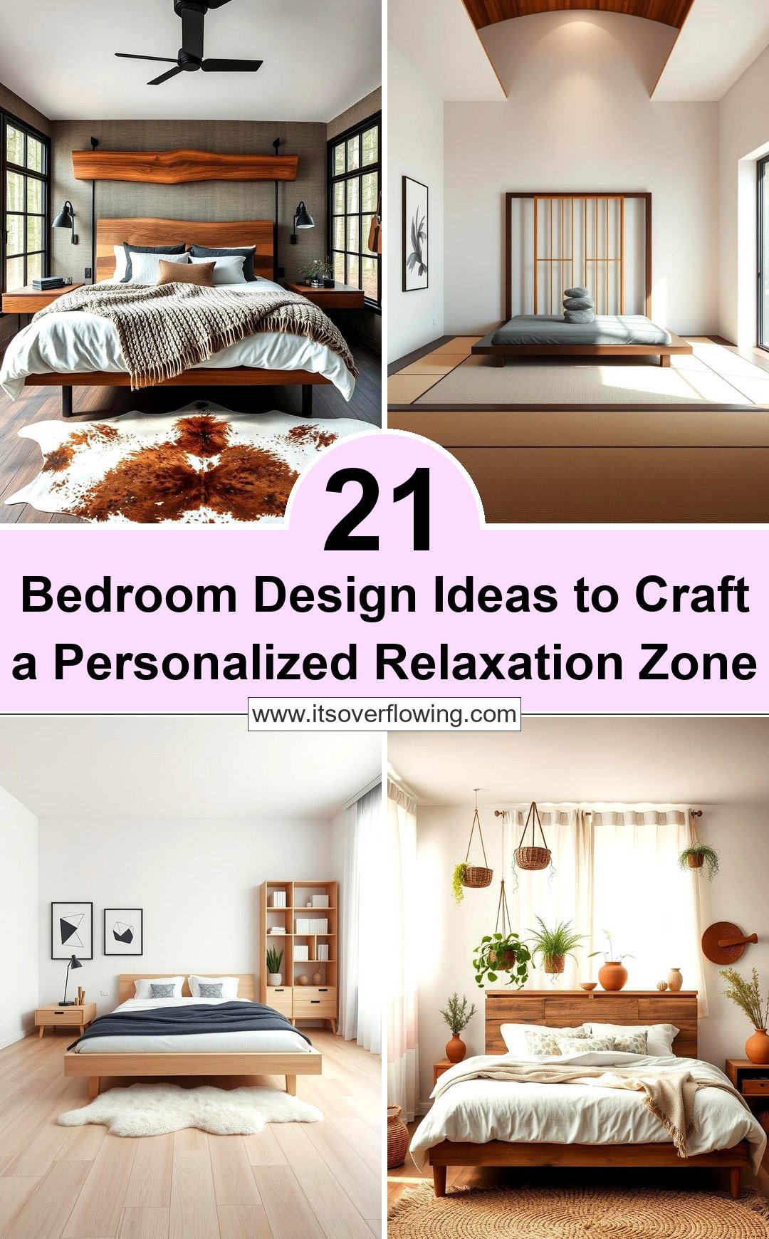 21 Bedroom Design Ideas to Craft a Personalized Relaxation Zone