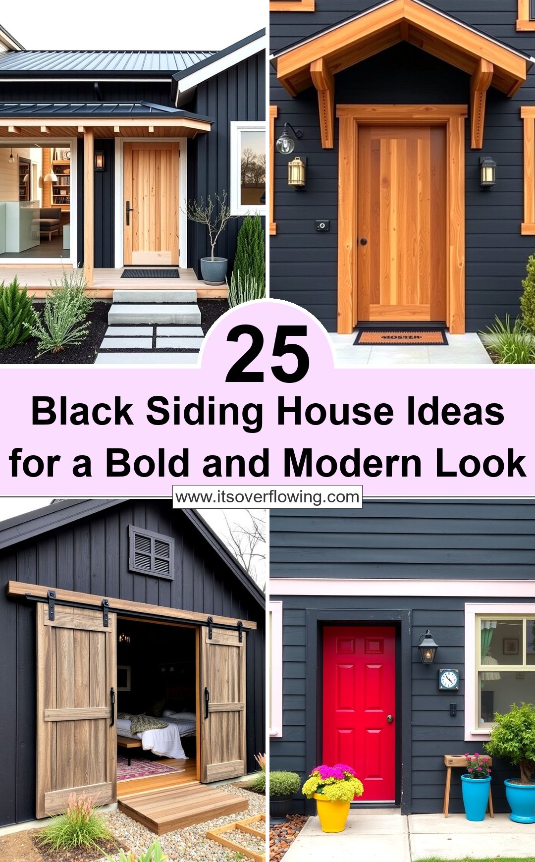 25 Black Siding House Ideas for a Bold and Modern Look