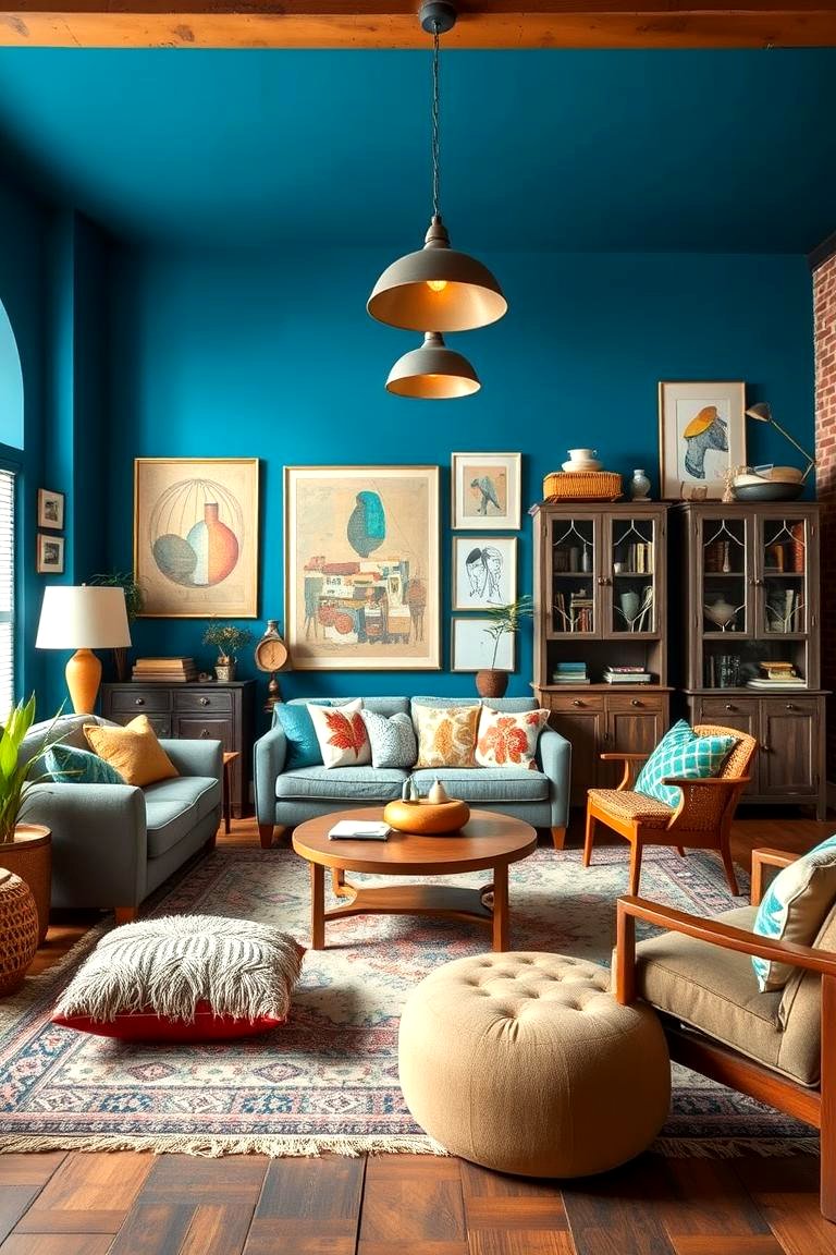 21 Refreshing Blue Living Room Ideas for Vibrant Spaces