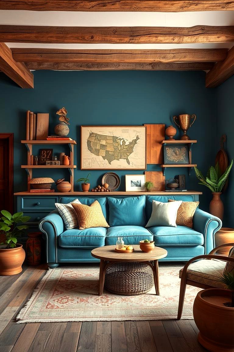 21 Refreshing Blue Living Room Ideas for Vibrant Spaces