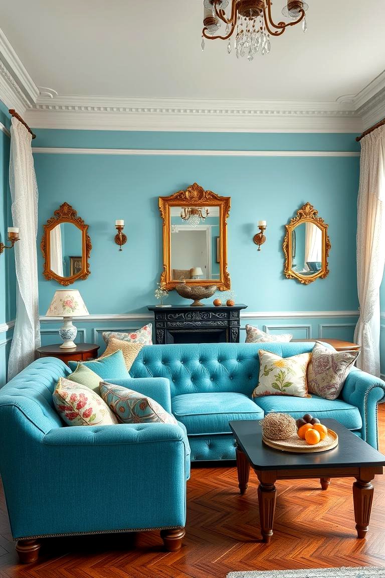 21 Refreshing Blue Living Room Ideas for Vibrant Spaces