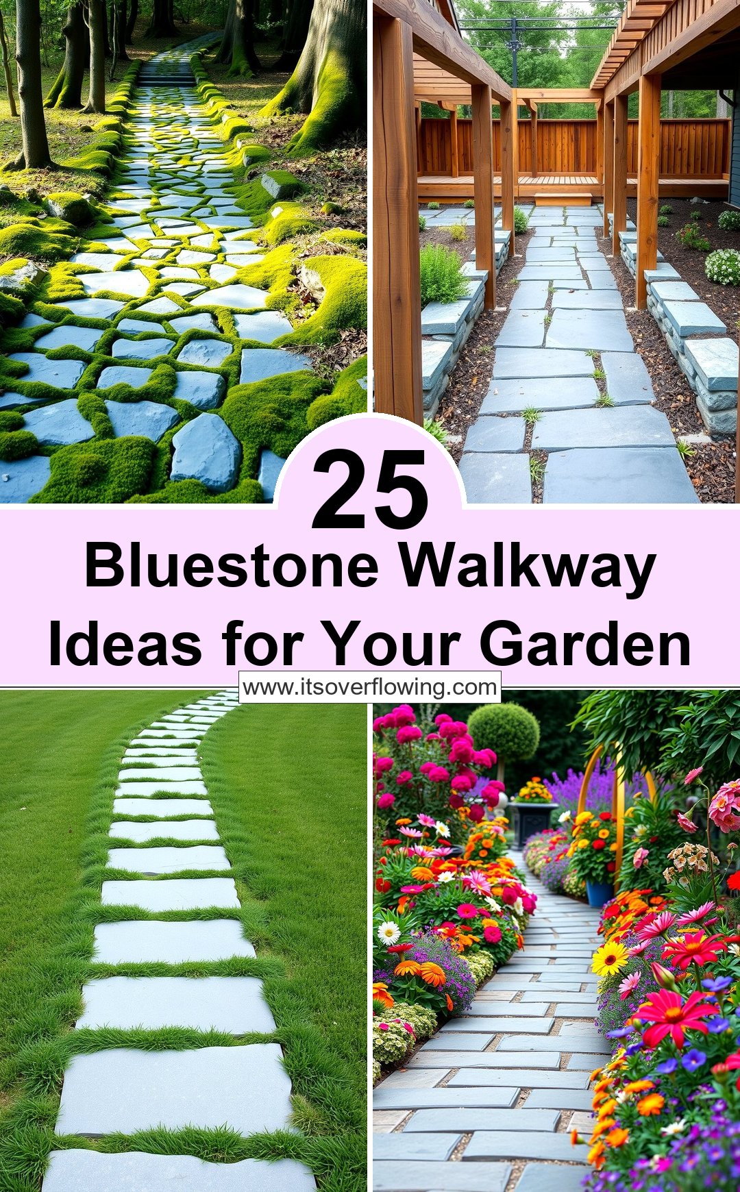25 Bluestone Walkway Ideas for Your Garden