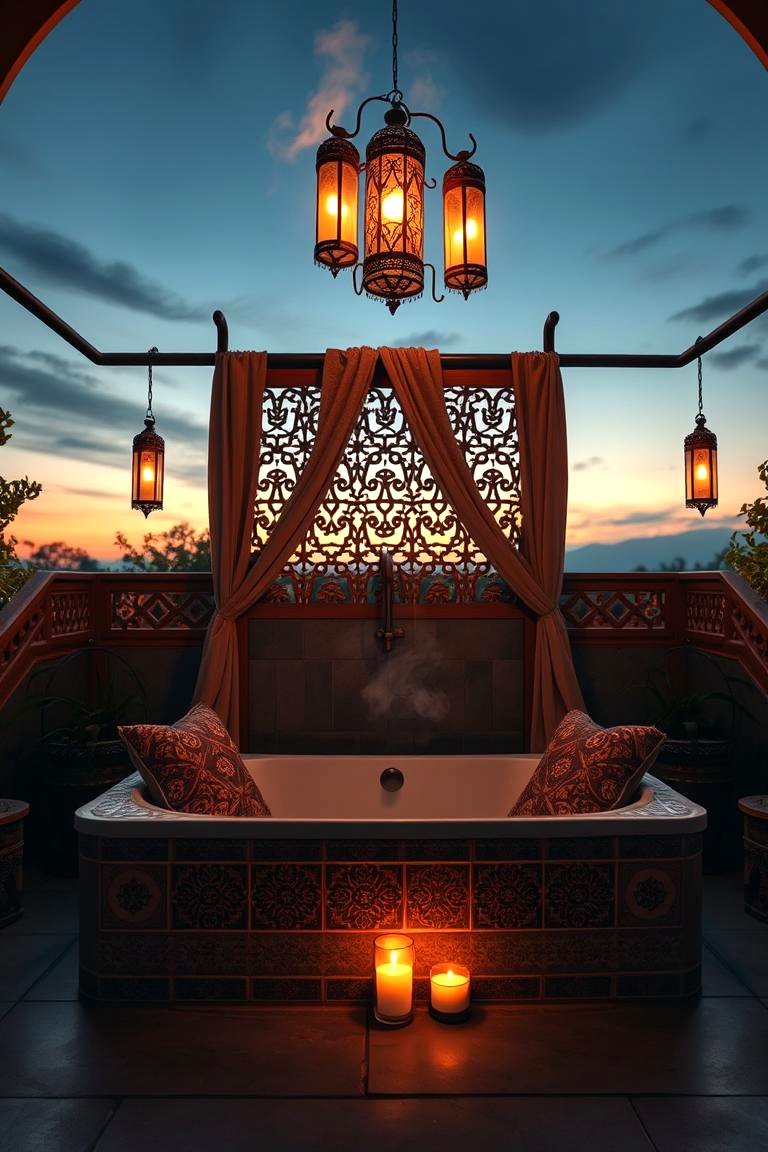 30 Serene Outdoor Bathtub Ideas for a Backyard Oasis