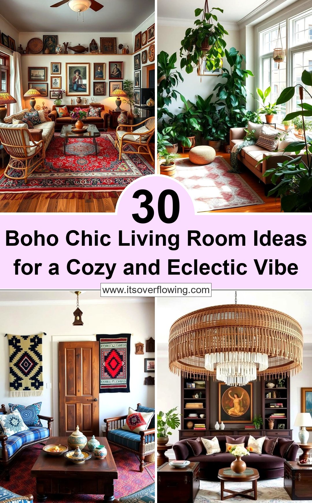 30 Boho Chic Living Room Ideas for a Cozy and Eclectic Vibe