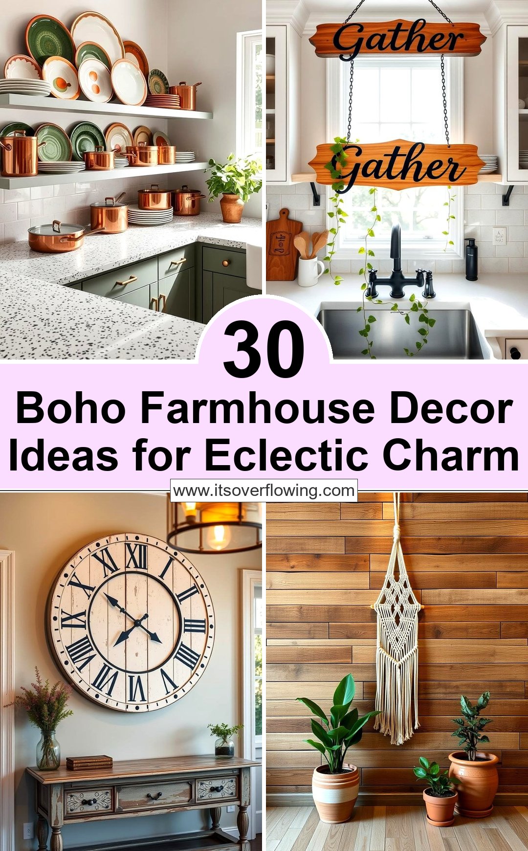 30 Boho Farmhouse Decor Ideas for Eclectic Charm