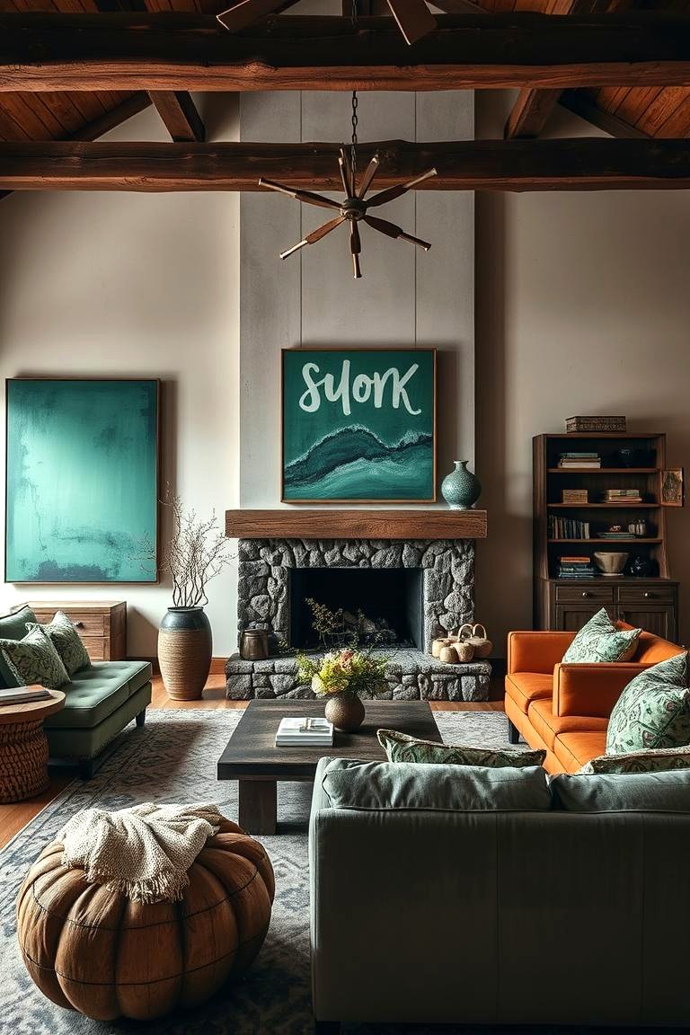 30 Rustic Sage Green Living Room Ideas for Earthy Elegance