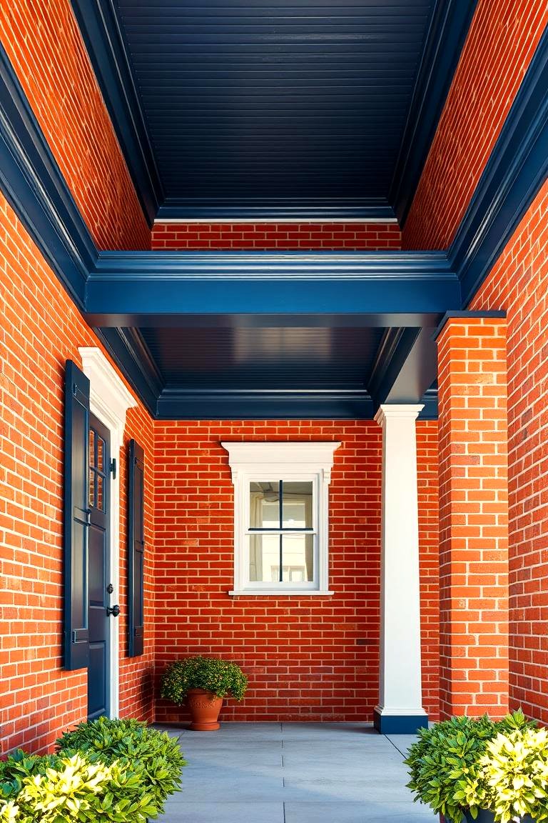30 Exterior Brick and Paint Color Combinations