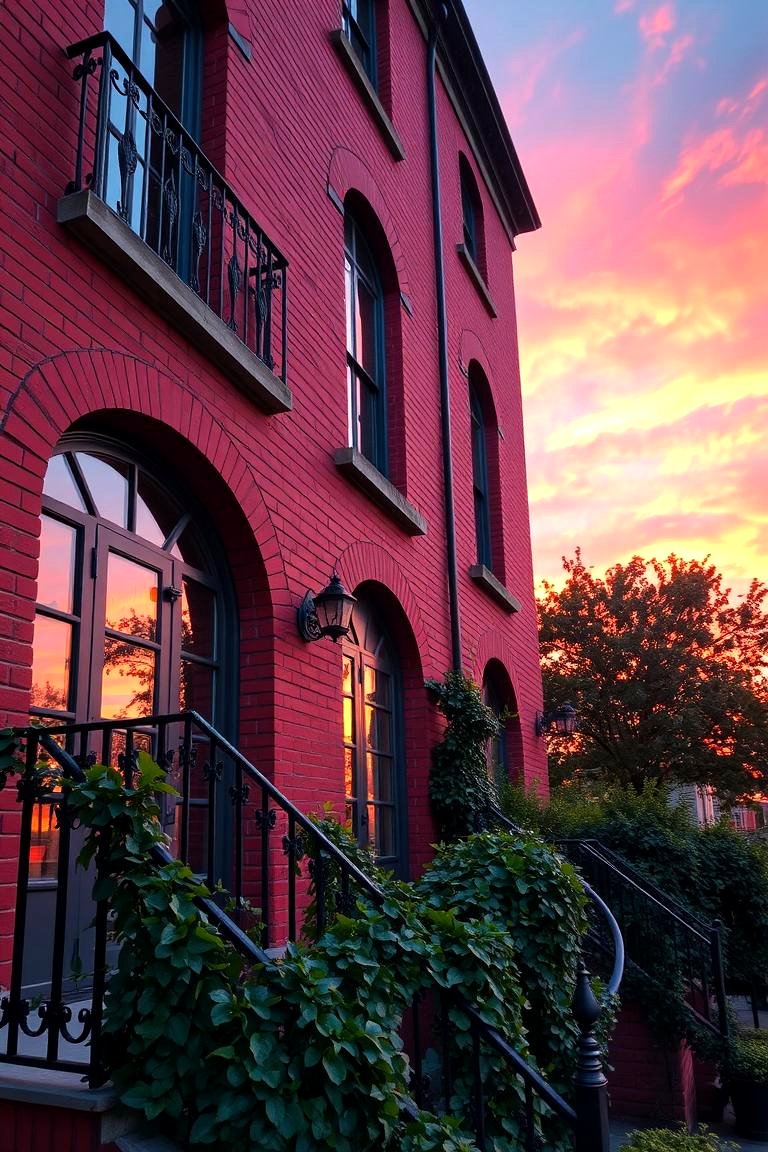 30 Exterior Brick Paint Color Ideas for Curb Appeal