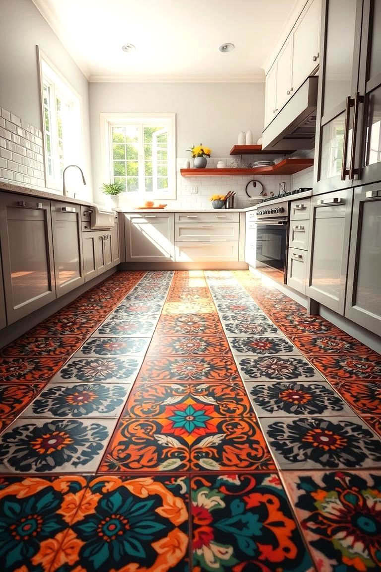 21 Kitchen Floor Tile Ideas: Durable & Stylish Options