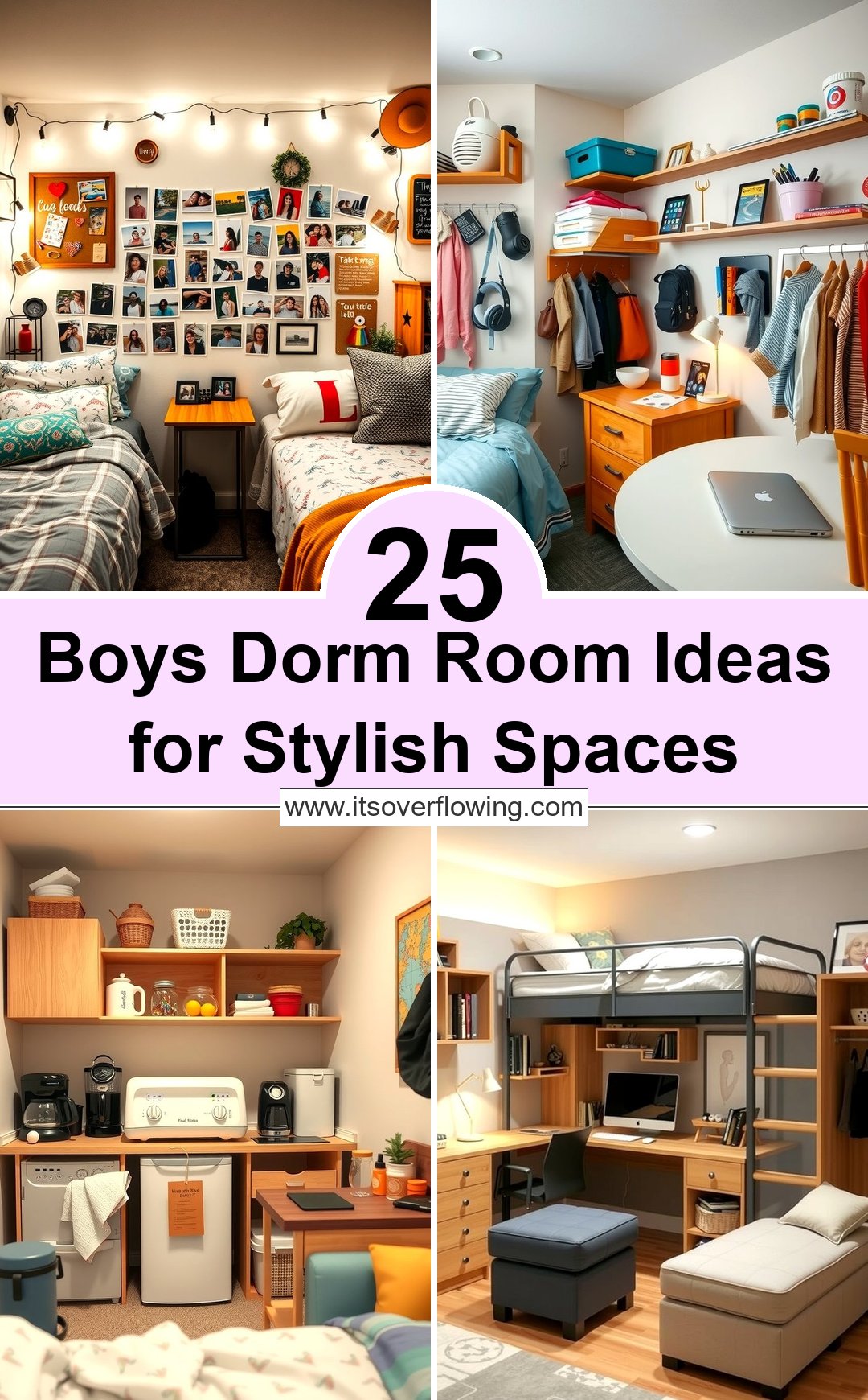 25 Boys Dorm Room Ideas for Stylish Spaces