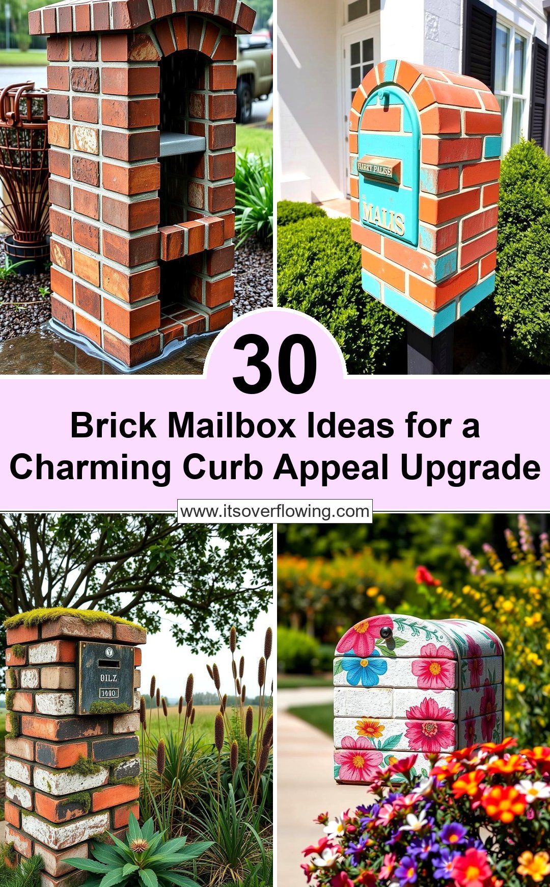 30 Brick Mailbox Ideas for a Charming Curb Appeal Upgrade