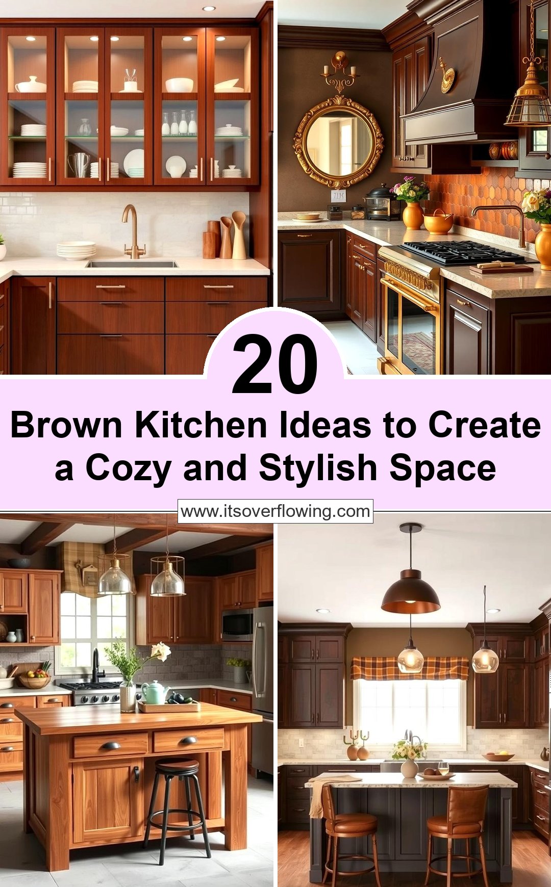 20 Brown Kitchen Ideas to Create a Cozy and Stylish Space