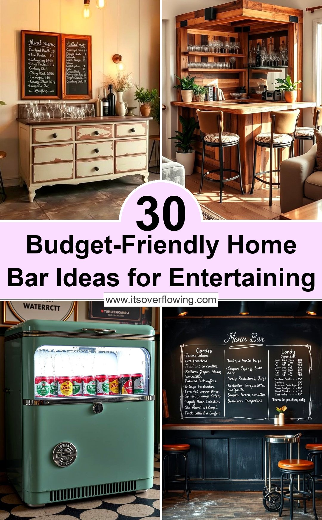 30 Budget-Friendly Home Bar Ideas for Entertaining