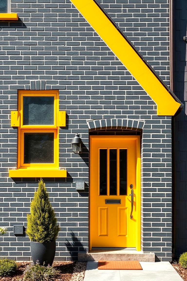 30 Exterior Brick and Paint Color Combinations