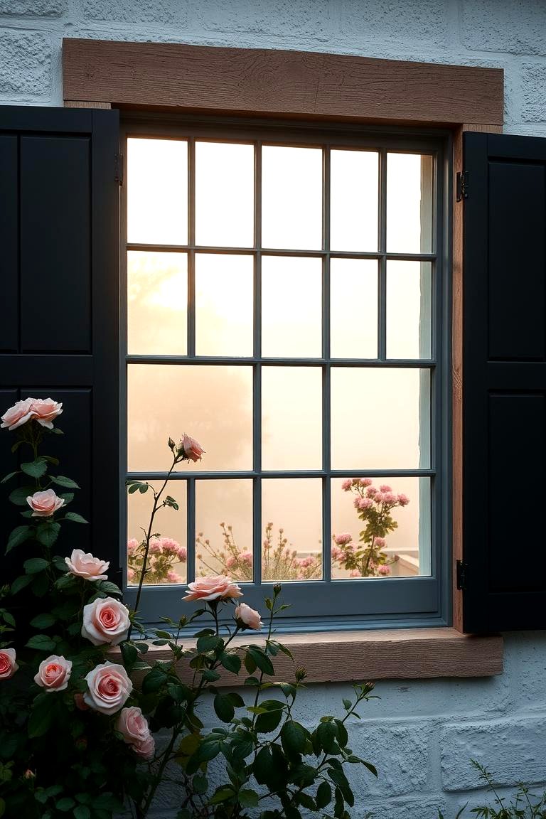 30 Modern House Designs With Black Windows Inspiration