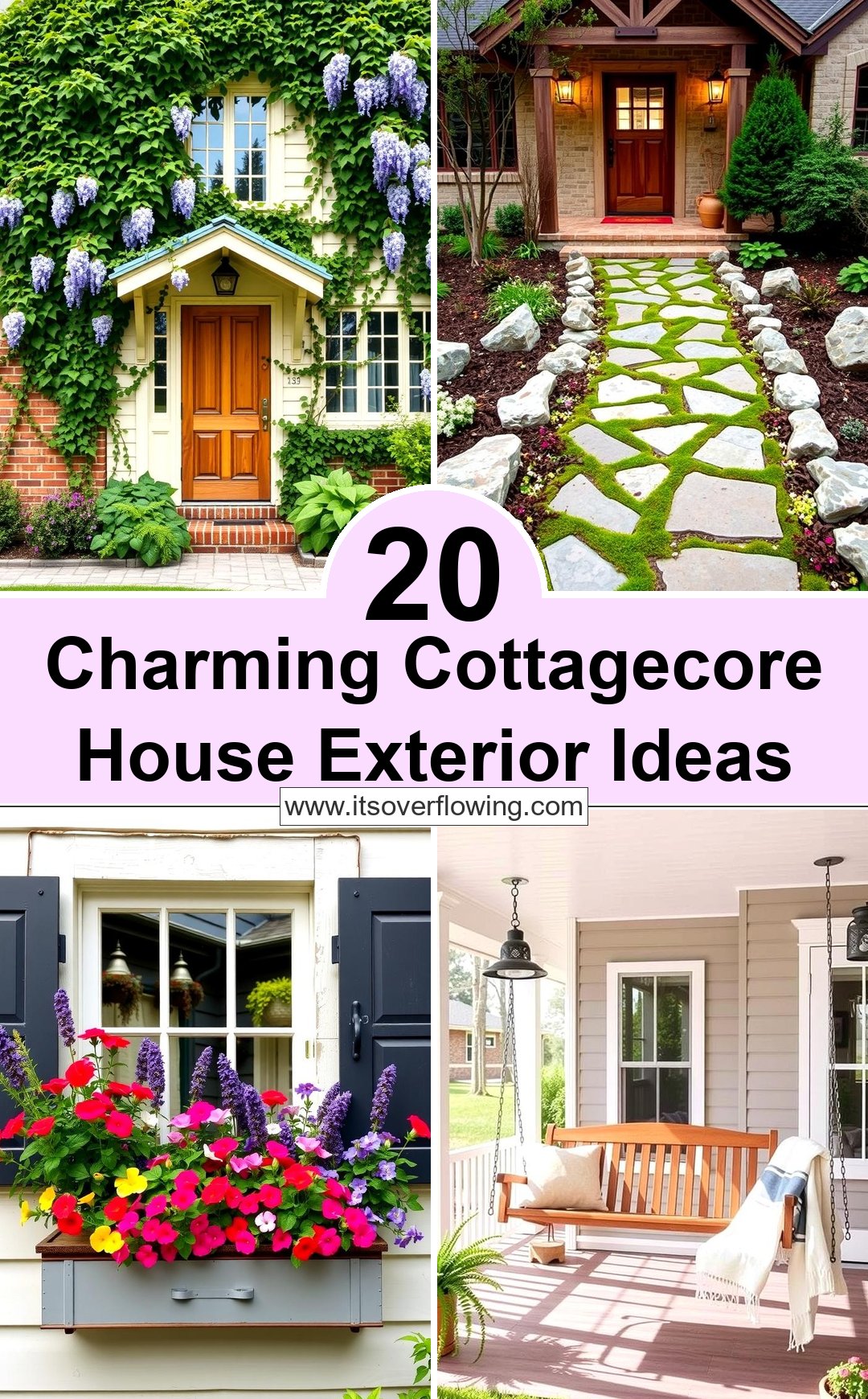 20 Charming Cottagecore House Exterior Ideas