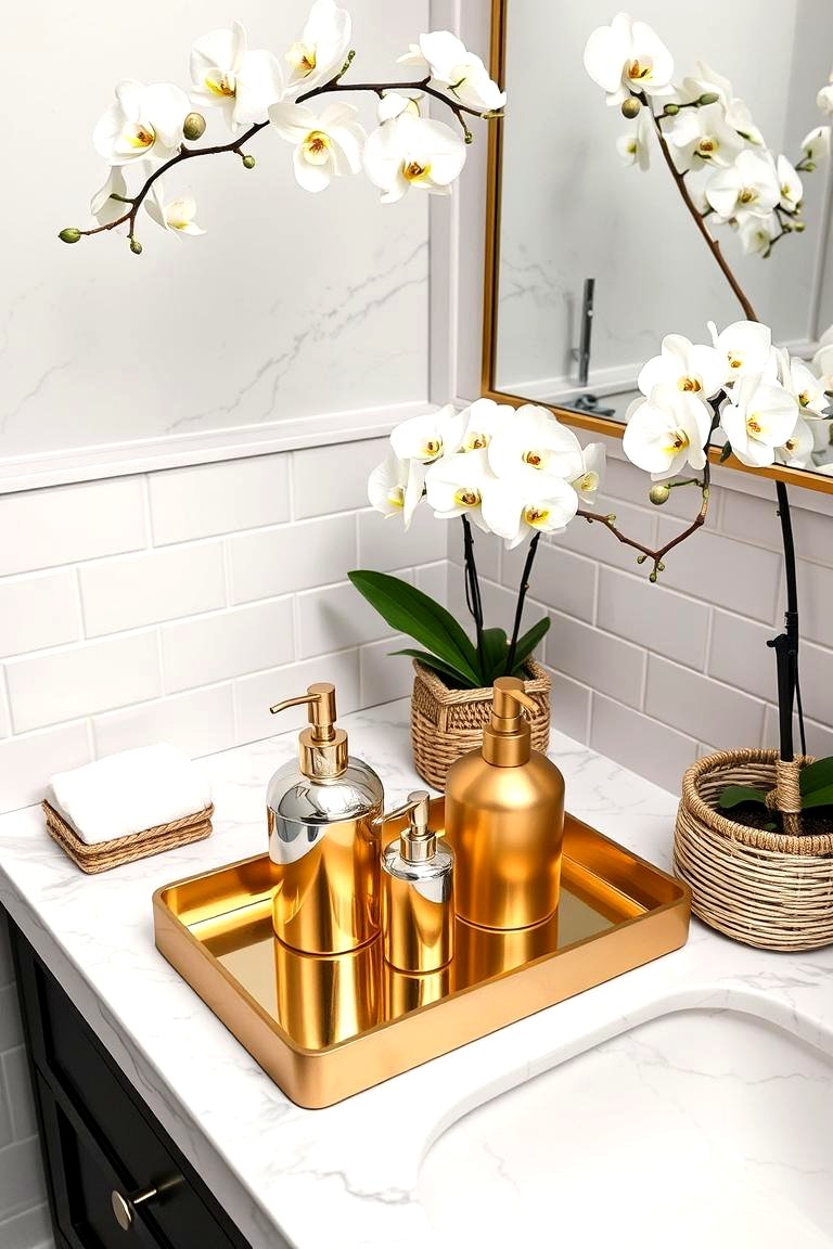 30 Gold Bathroom Ideas for Luxurious, Modern Spaces