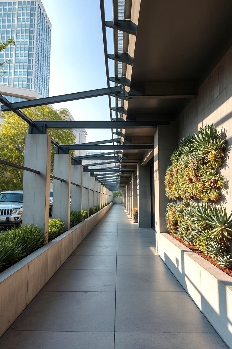 30 Covered Walkway Ideas for All-Weather Charm