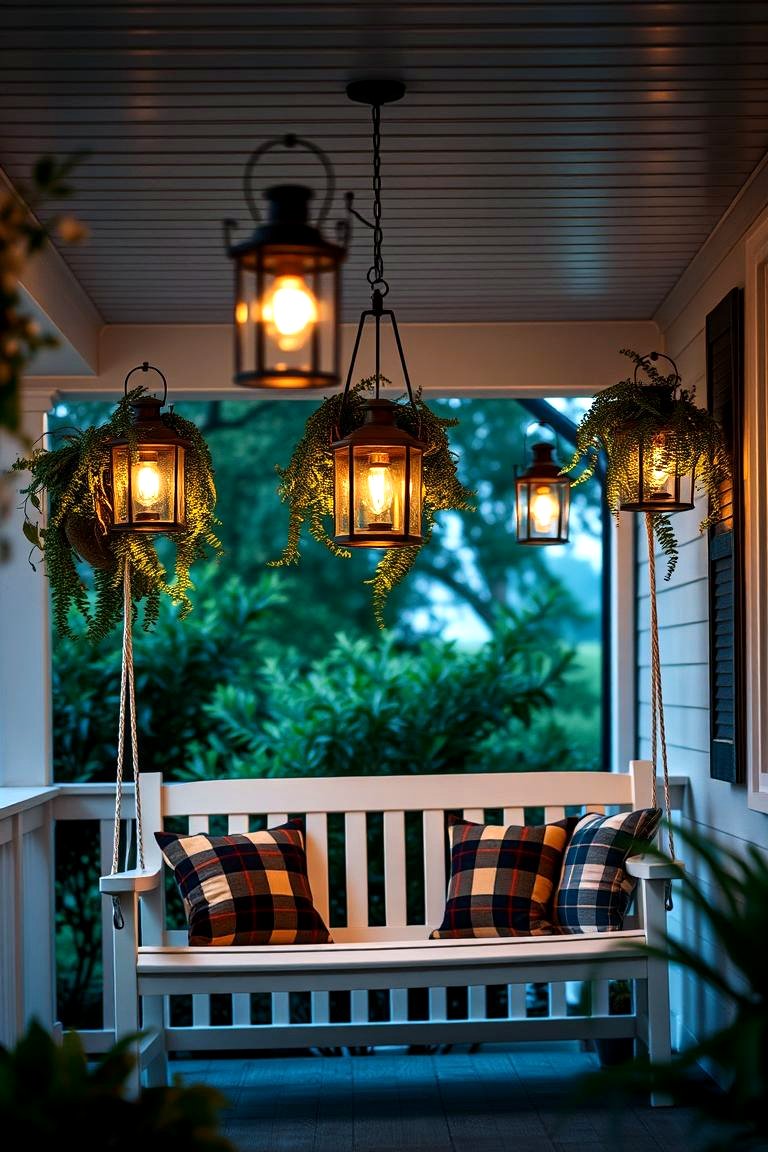 30 Inviting Front Porch Lighting Ideas for Curb Appeal