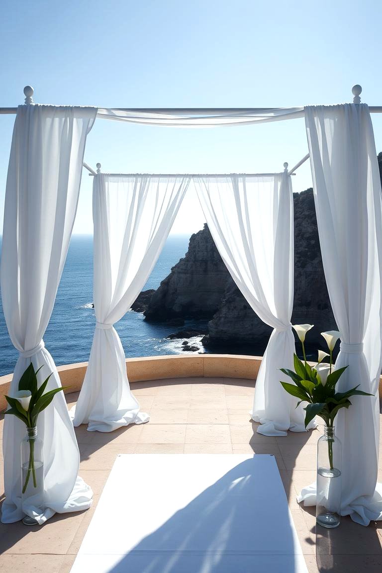 21 Beautiful Wedding Arch Ideas for Ceremony Backdrops