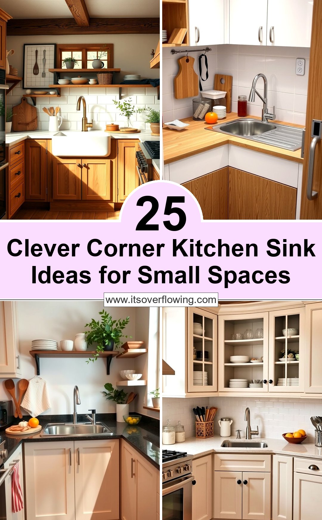 25 Clever Corner Kitchen Sink Ideas for Small Spaces