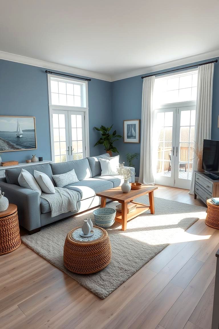 21 Refreshing Blue Living Room Ideas for Vibrant Spaces