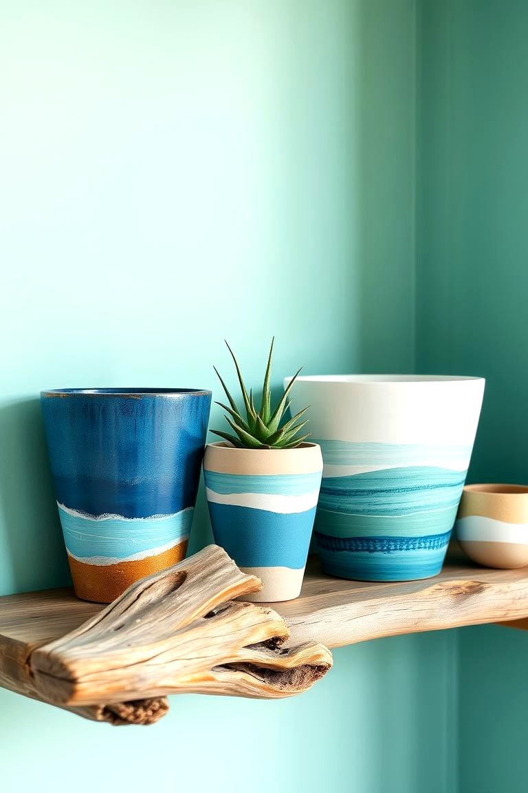 21 Painted Pot Ideas for Creative Plant Container Makeovers