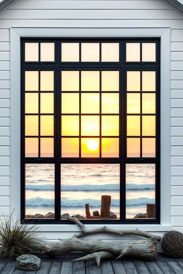 30 Modern House Designs With Black Windows Inspiration