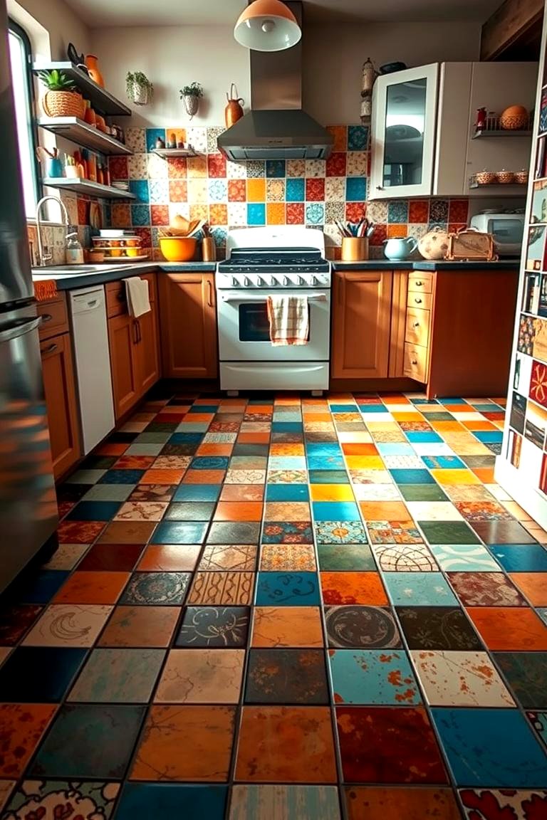 21 Kitchen Floor Tile Ideas: Durable & Stylish Options