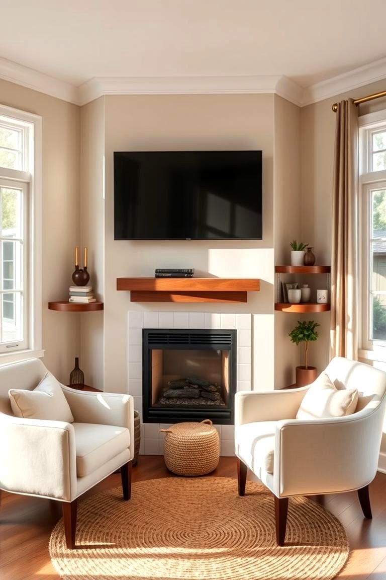 21 Stylish TV Over Fireplace Ideas for Modern Living Rooms
