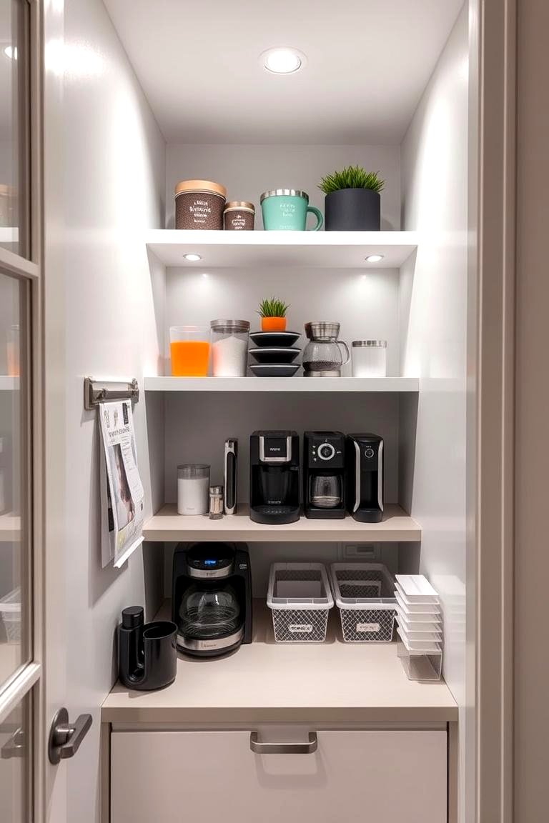 21 Functional Coffee Station Ideas for Kitchen or Office