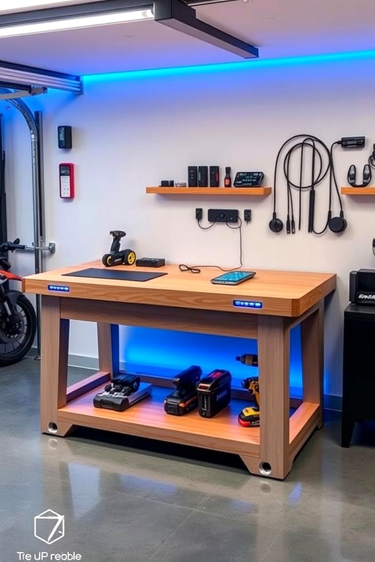 30 Garage Workbench Ideas for Organized DIY Spaces