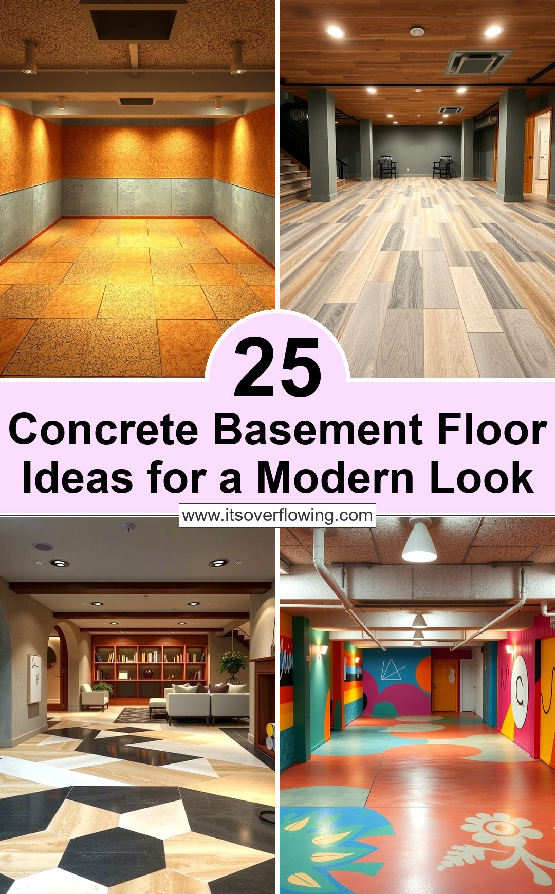 25 Concrete Basement Floor Ideas for a Modern Look