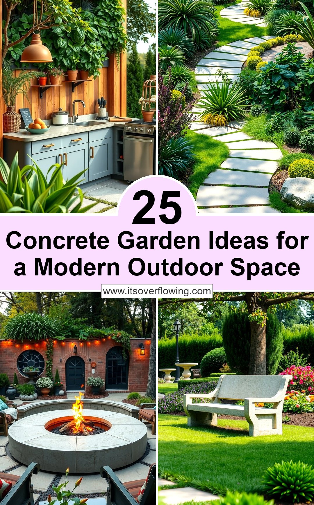 25 Concrete Garden Ideas for a Modern Outdoor Space