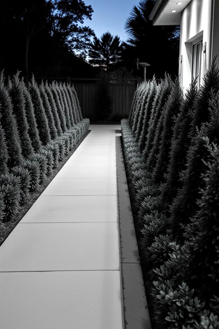 30 Front Yard Evergreen Landscaping Ideas for Year-Round Beauty