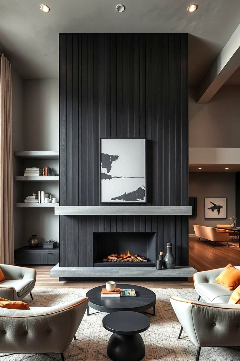 21 Shiplap Fireplace Design Ideas to Cozy Up Your Home