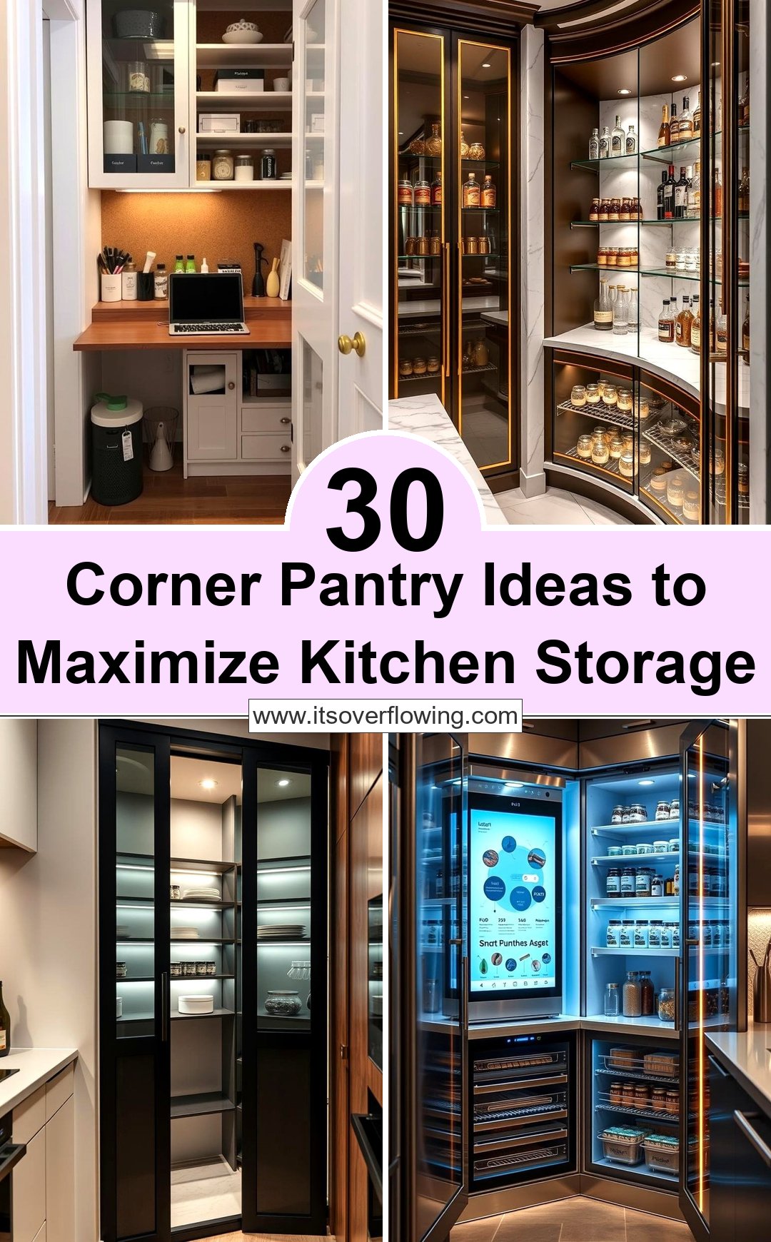 30 Corner Pantry Ideas to Maximize Kitchen Storage