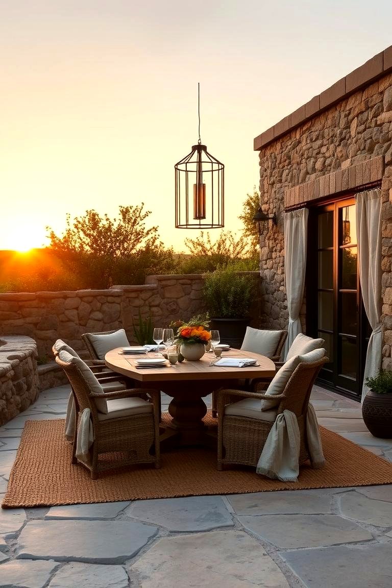 30 Rustic Patio Ideas for a Charming Outdoor Relaxation Spot