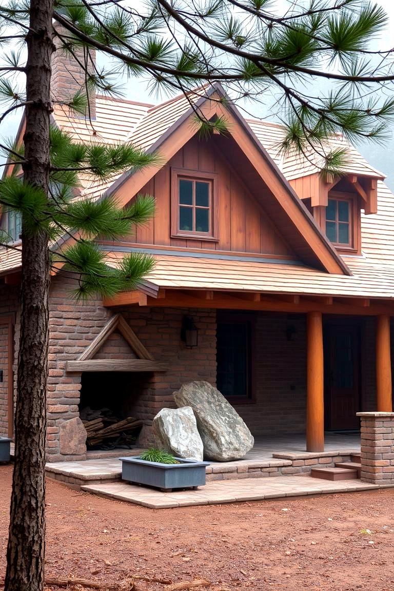 30 Brick Houses With Stone Accents: Exterior Design Inspiration