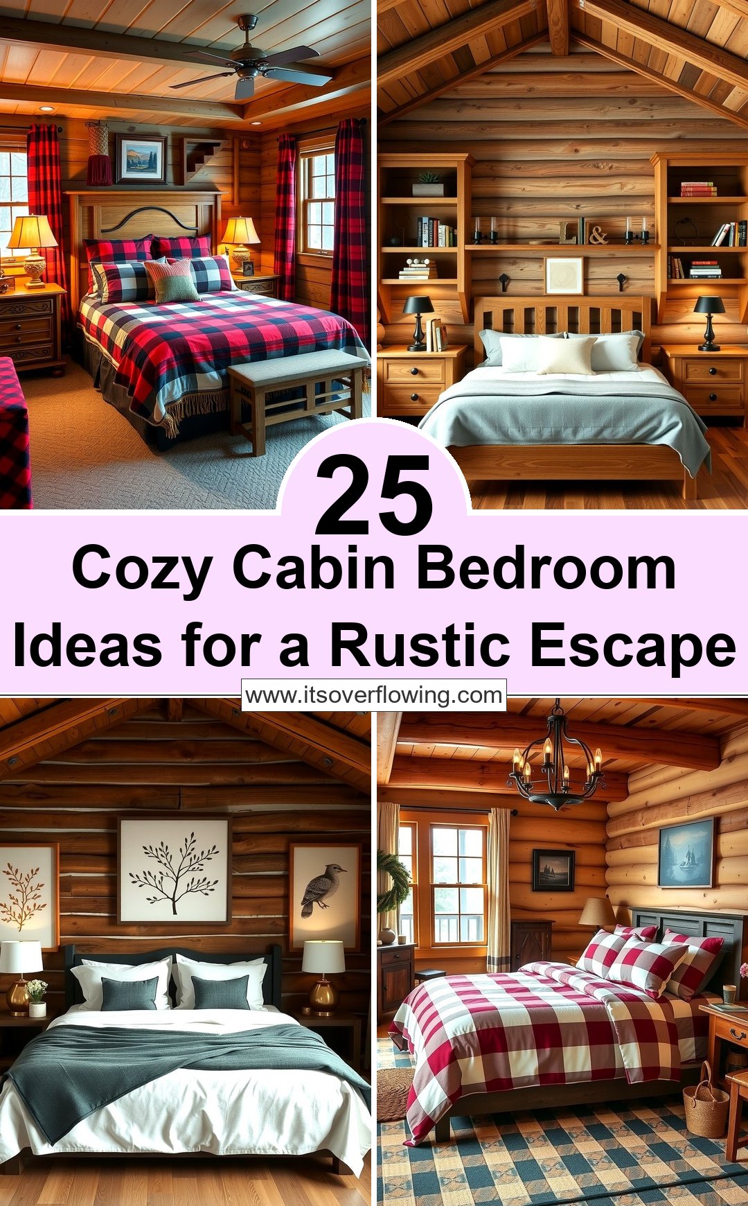 25 Cozy Cabin Bedroom Ideas for a Rustic Escape