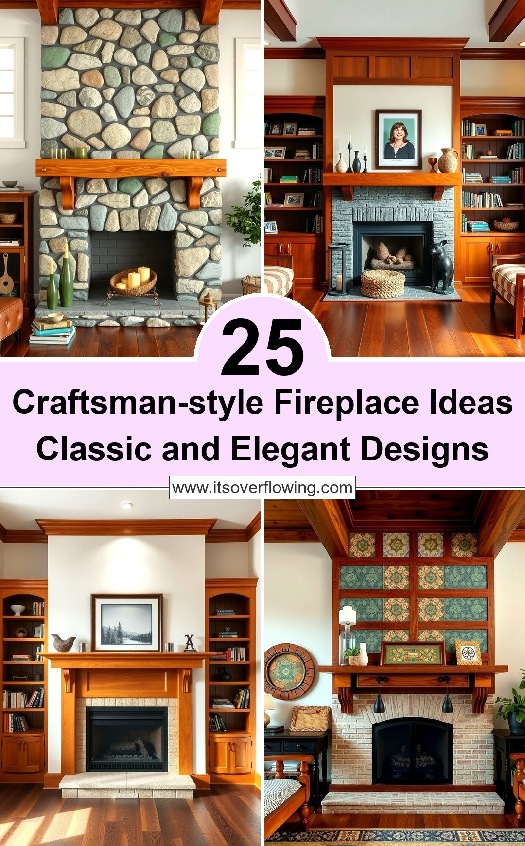 25 Craftsman-style Fireplace Ideas: Classic & Elegant Designs