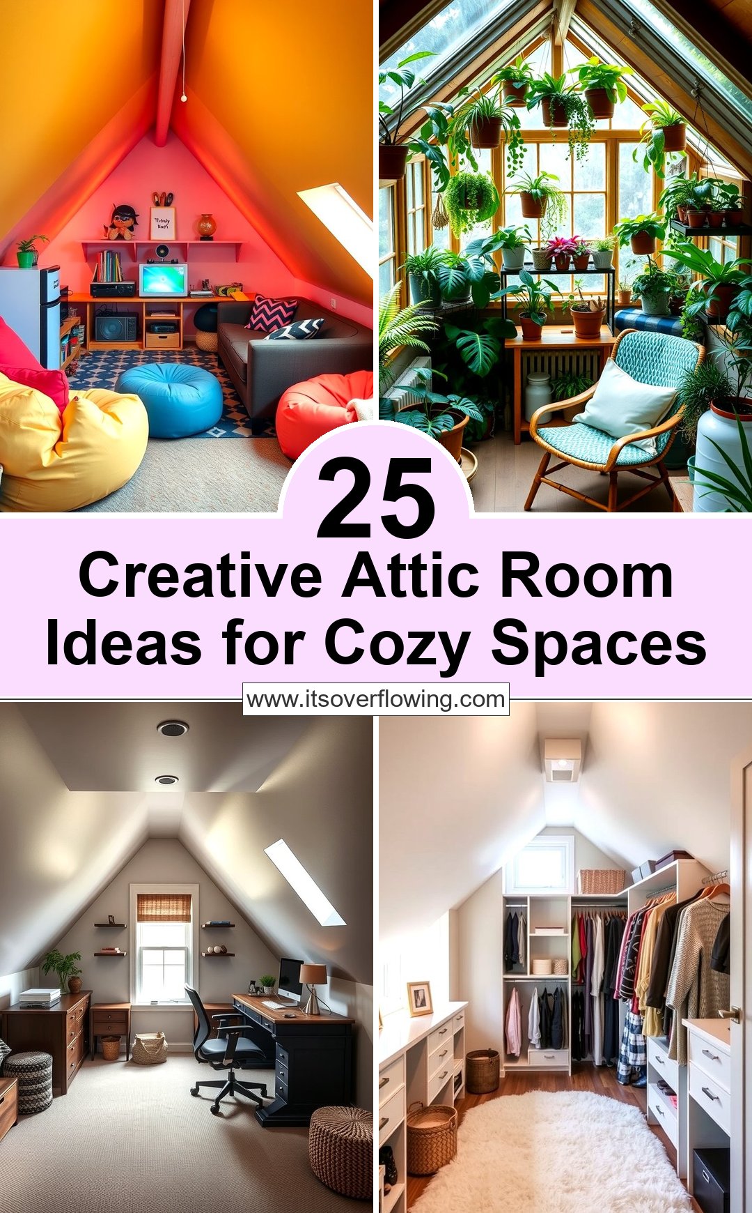 25 Creative Attic Room Ideas for Cozy Spaces