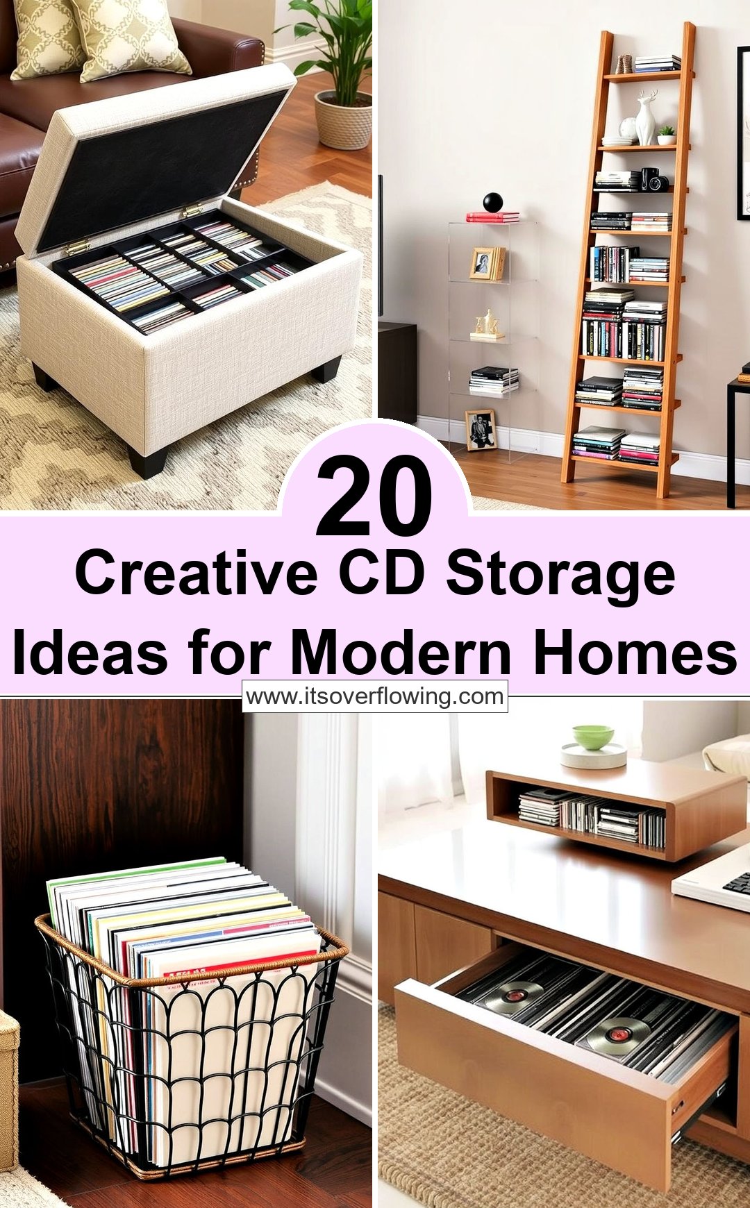 20 Creative CD Storage Ideas for Modern Homes