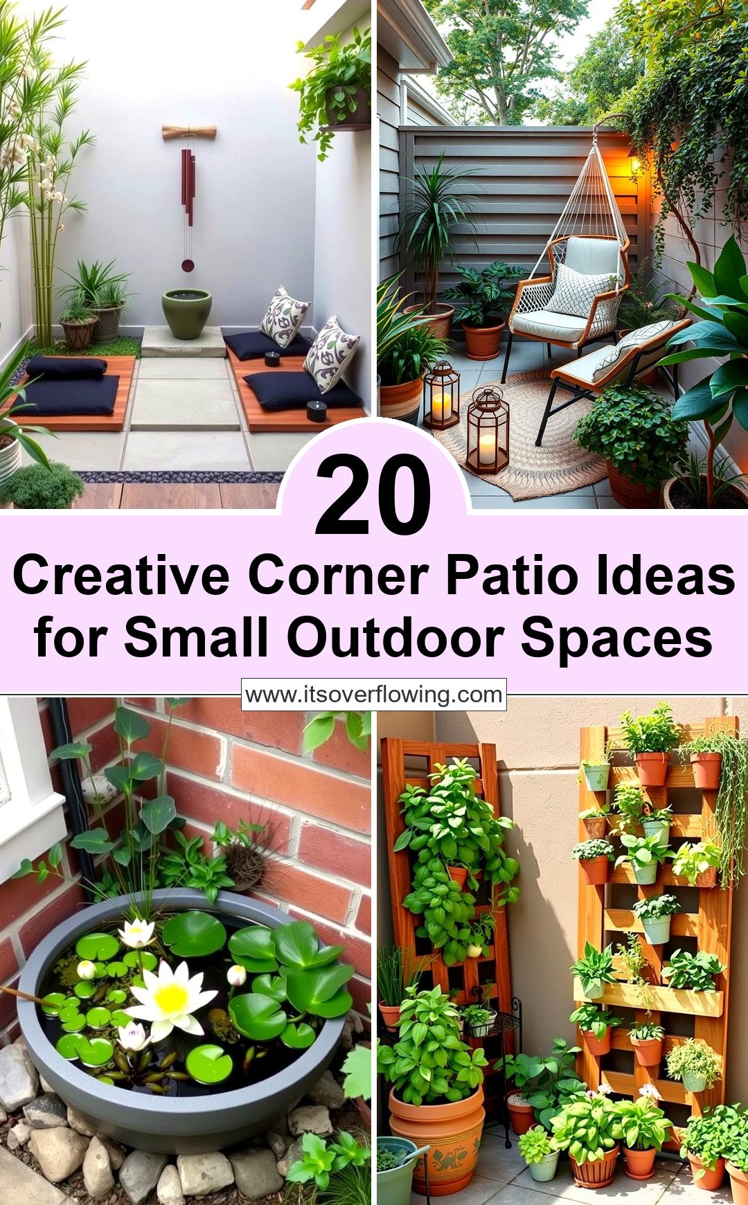 20 Creative Corner Patio Ideas for Small Outdoor Spaces
