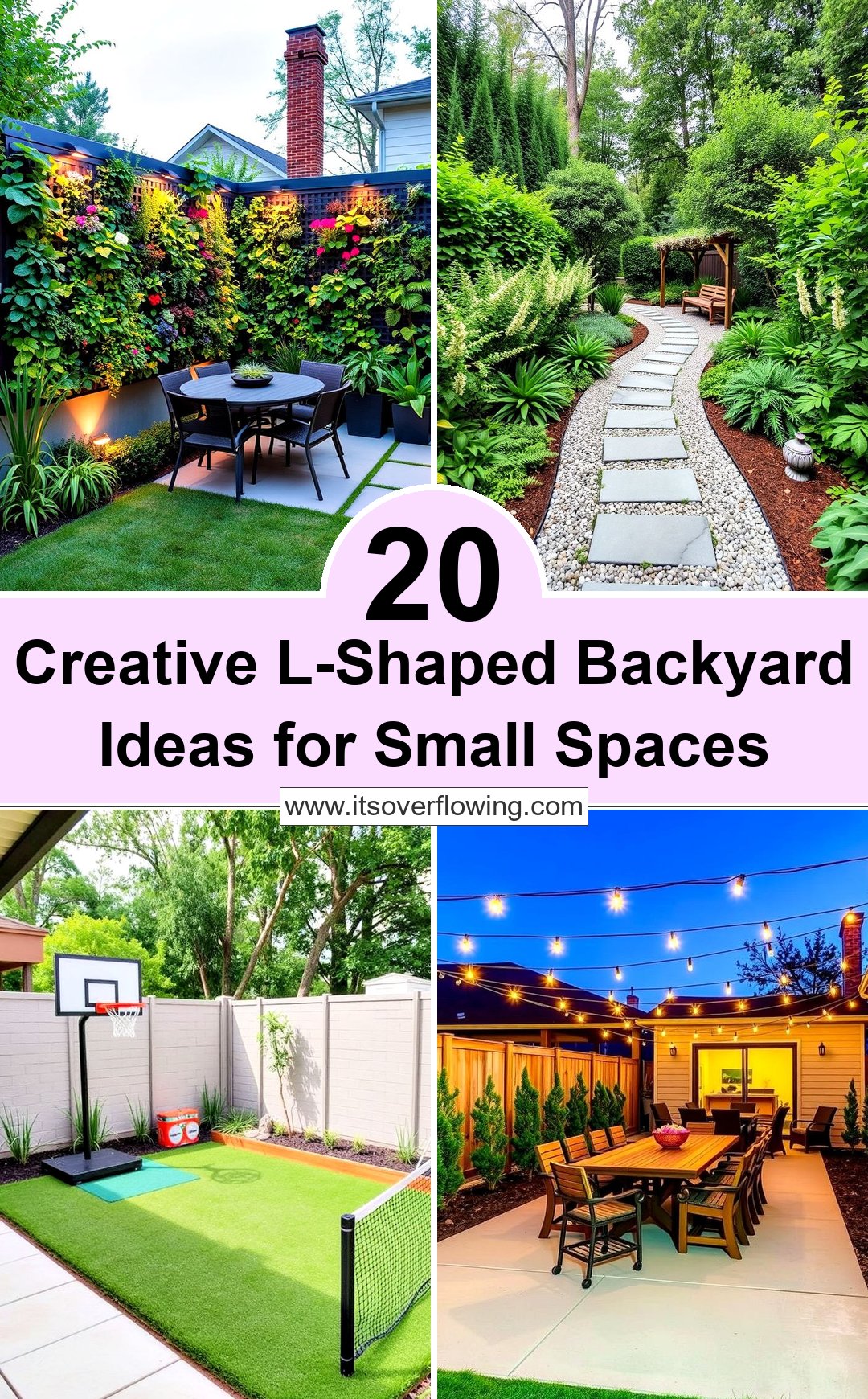 20 Creative L-Shaped Backyard Ideas for Small Spaces