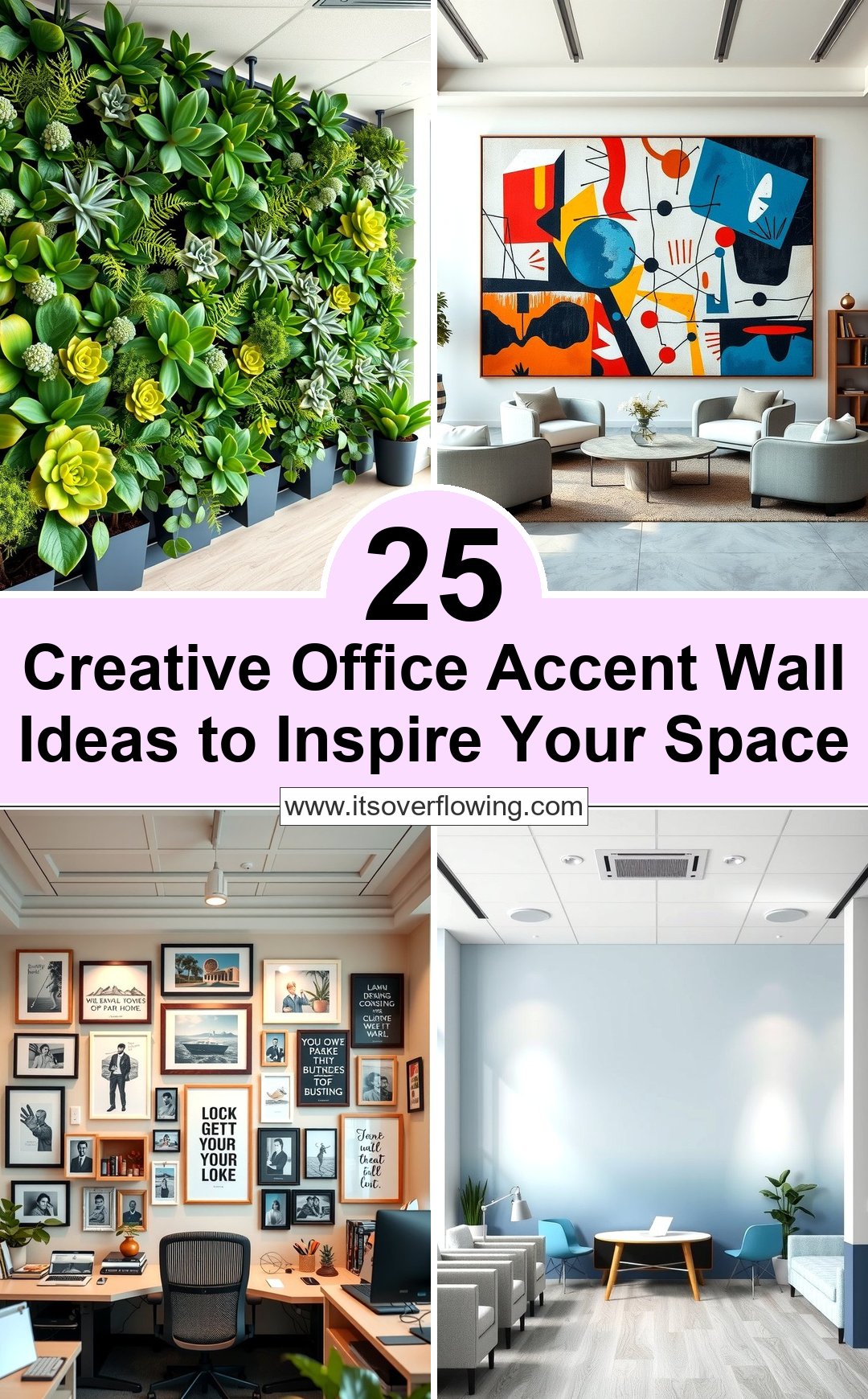 25 Creative Office Accent Wall Ideas to Inspire Your Space